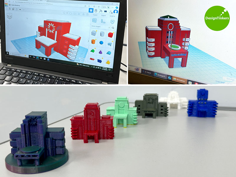 Level 2: Intermediate TinkerCAD + 3D Printing (Jun)